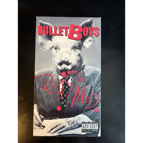 Bullet Boys VHS Video | Media | Bullet Boys Pigs In Mud Vhs Rare ...
